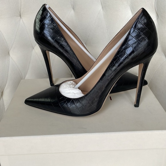 M. Gemi | Shoes | New Mgemi Esatto 5mm Heels In Croco Leather | Poshmark